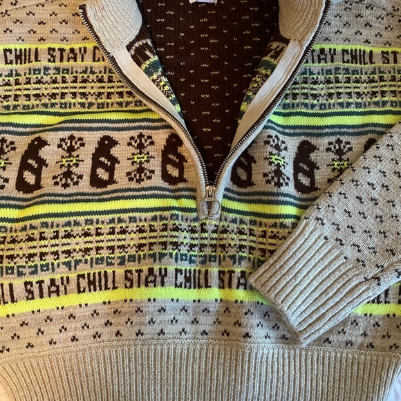 Urban Outfitters | Sweaters | Nwt Urban Outfitters Bdg Half Zipped Be ...